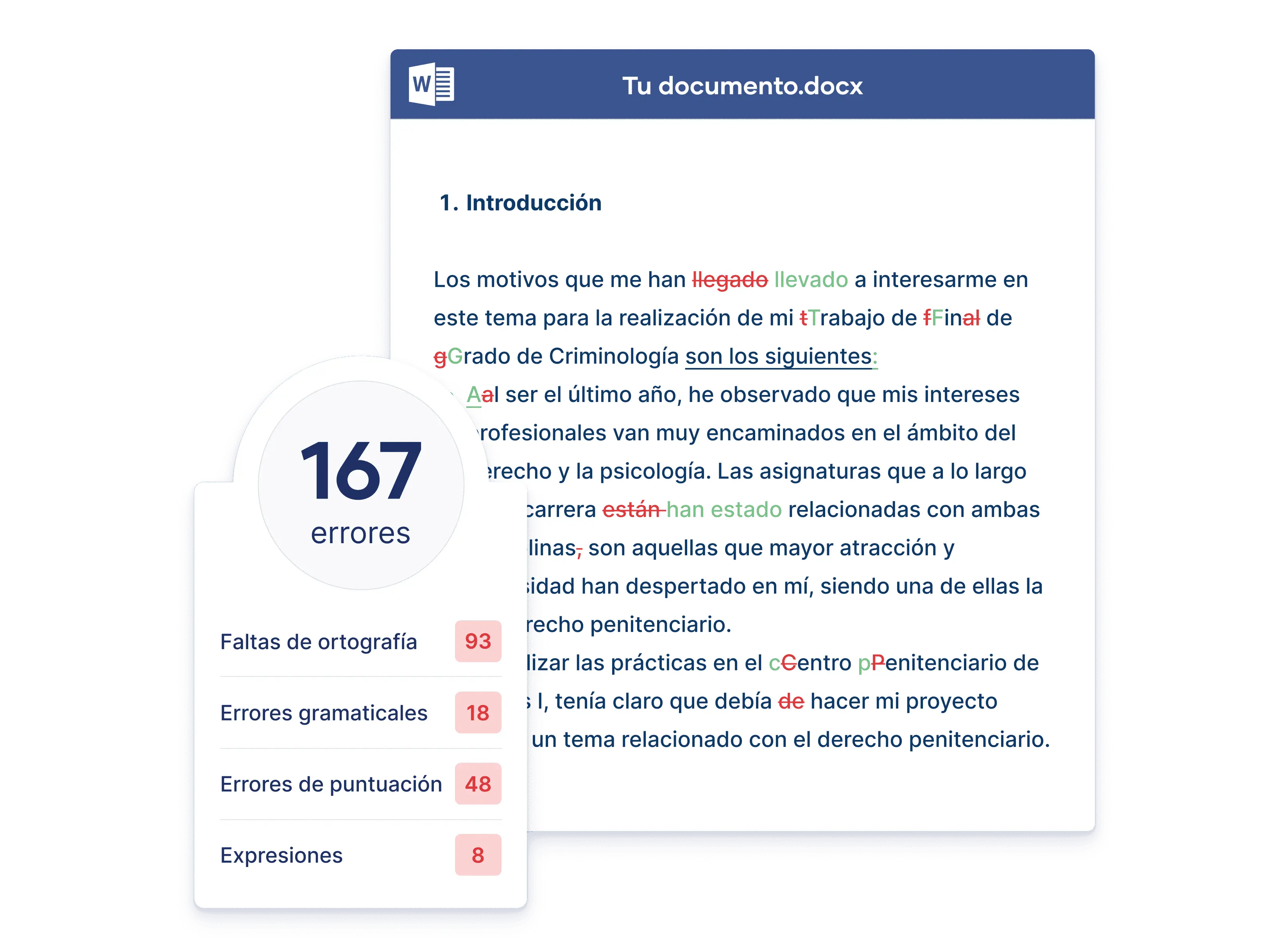 Editor IA | Corrige tu trabajo de universidad en minutos